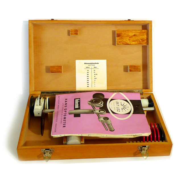 Optómetro de mano Dr. H. Schober