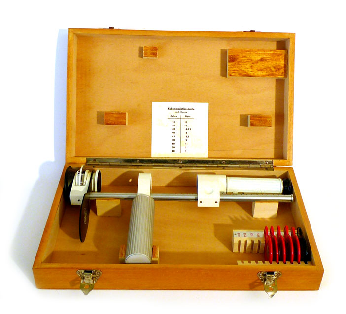 Optómetro de mano Dr. H. Schober